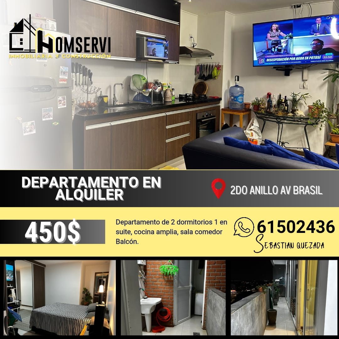 DEPARTAMENTO EN ALQUILER - Homservi S.R.L.